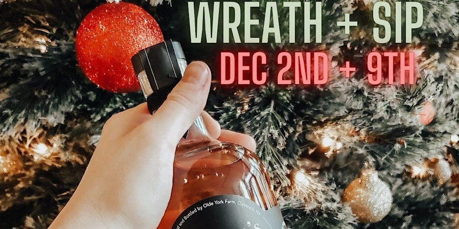Wreath + Sip at Cooper’s Daughter Spirits, Dec 9 – Columbia County Current
